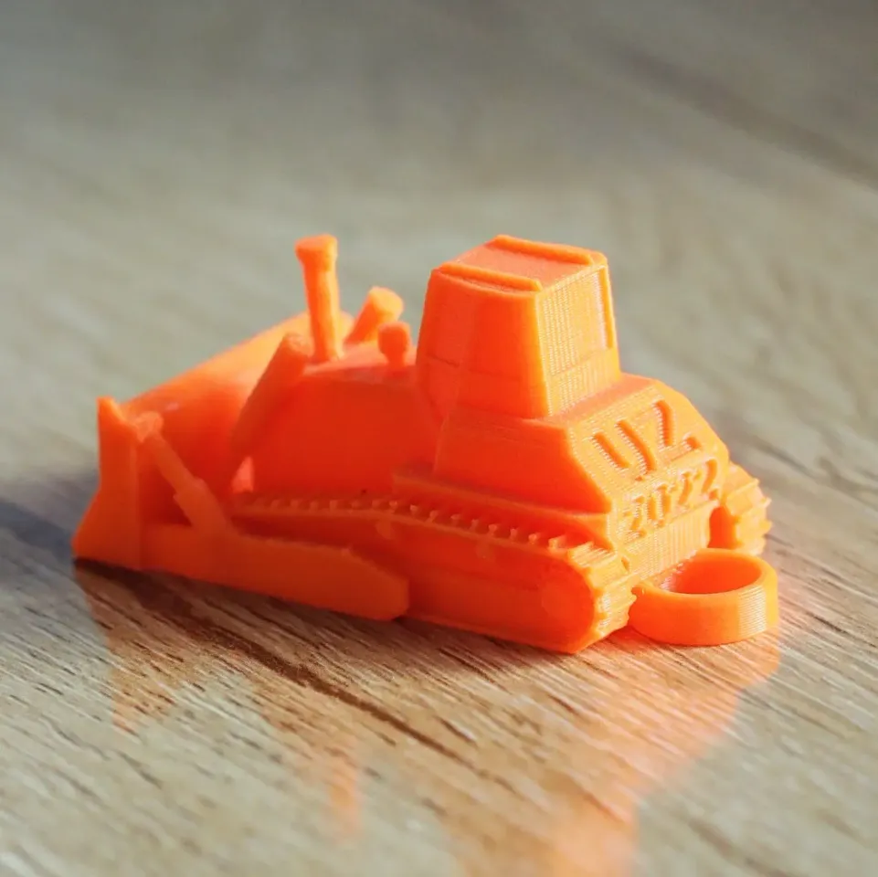 Mini Bulldozer key chain by TJC_3dprinting | Download free STL model ...