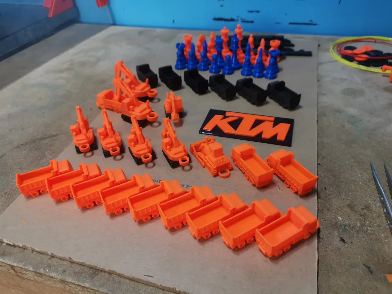 Mini Bulldozer key chain by TJC_3dprinting | Download free STL model ...