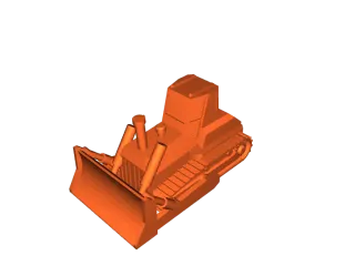 Mini Bulldozer key chain by TJC_3dprinting | Download free STL model ...