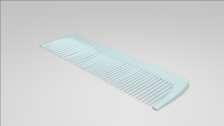 Comb (Blender) by Books | Download free STL model | Printables.com