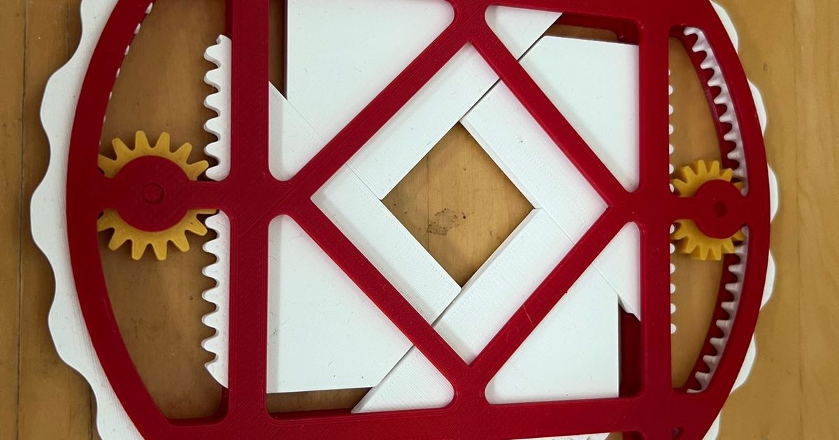 Square Iris mechanism by Dynamite | Download free STL model ...