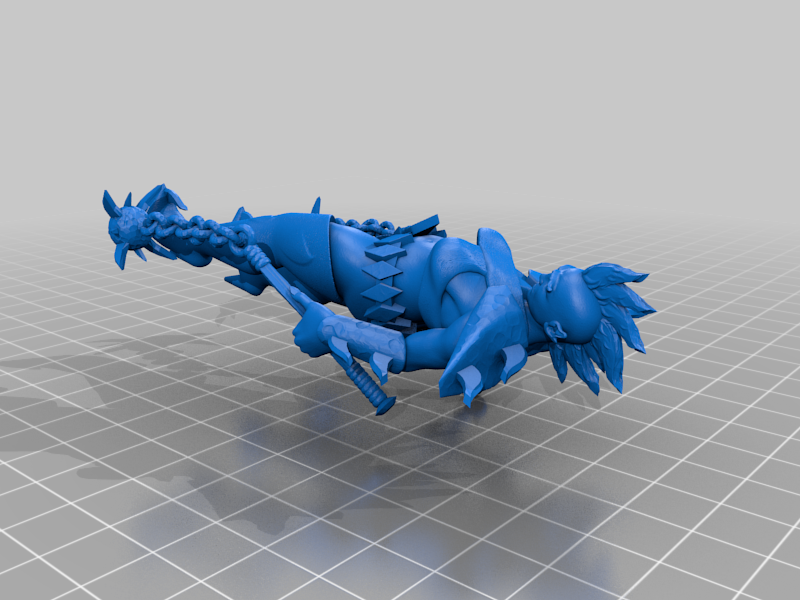Fire Giant - Morning Star by Papa Boojum | Download free STL model ...