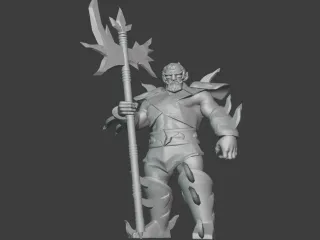 Fire Giant - Hellbred Knight by Papa Boojum | Download free STL model ...