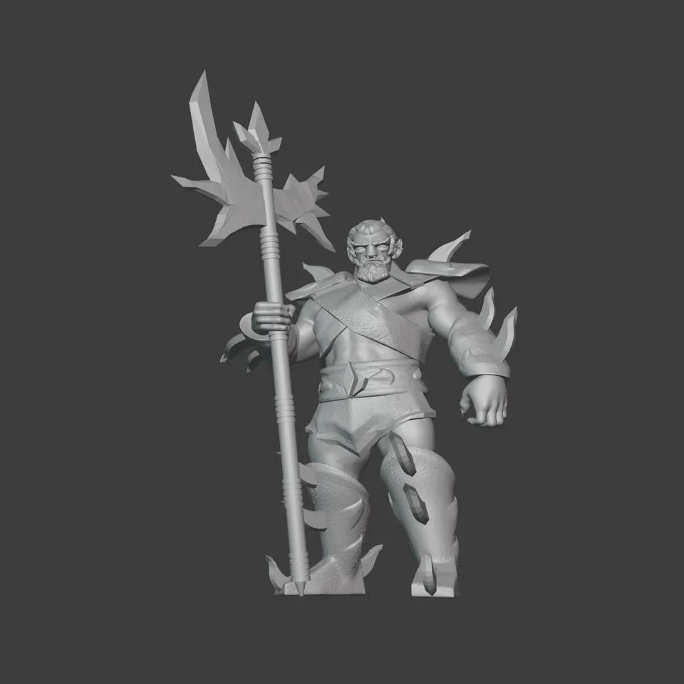 Fire Giant - Hellbred Knight by Papa Boojum | Download free STL model ...