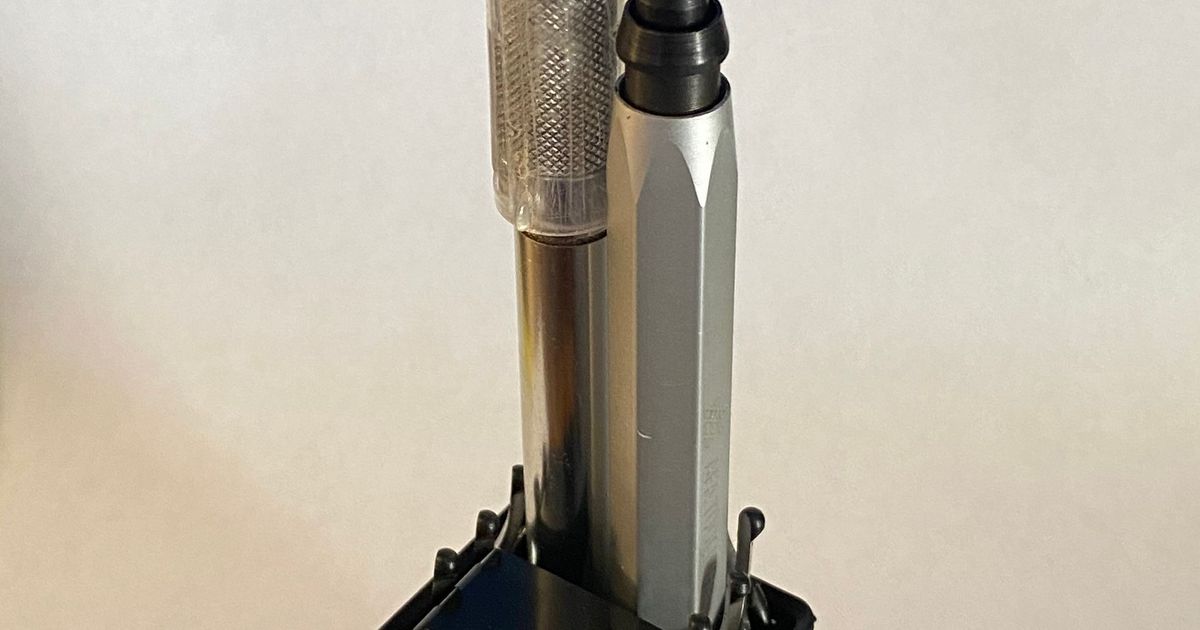 Gridfinity Deburring Tool & X-Acto Knife Holder by Propaganda | Download free STL model ...