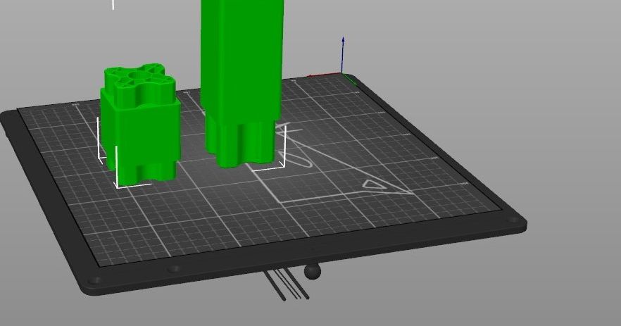 Ikea Lack adapter for stacking by Bateman | Download free STL model ...