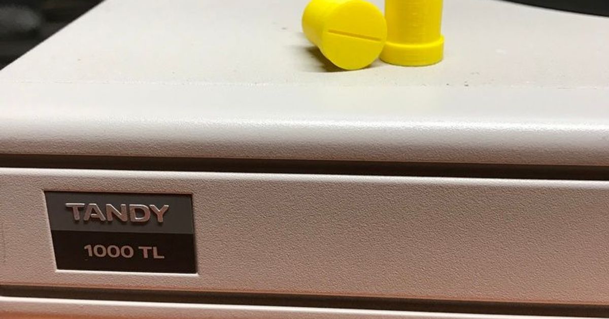 Tandy 1000 Volume knob by Waltermixxx | Download free STL model ...