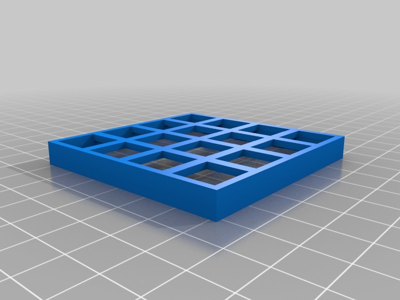 Keypad Matrix 12mm tac switch matrix by Waltermixxx | Download free STL ...