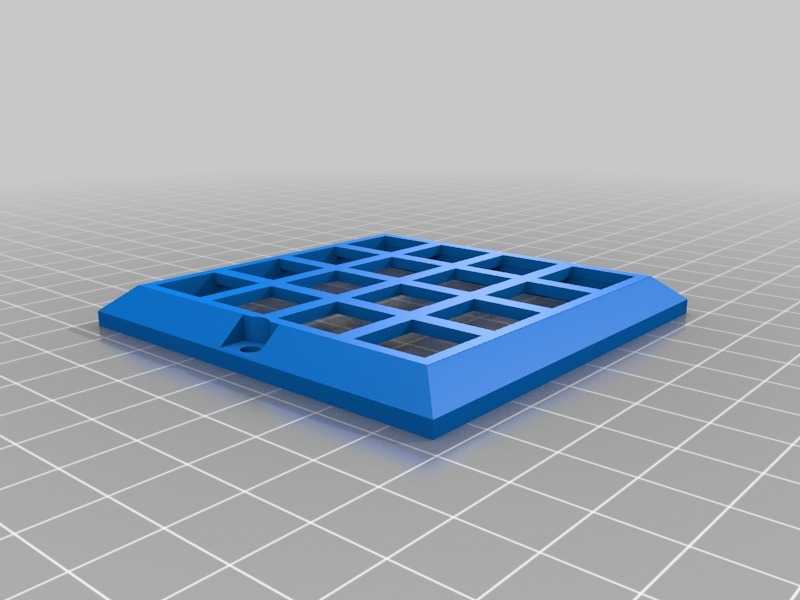 Keypad Matrix 12mm tac switch matrix by Waltermixxx | Download free STL ...
