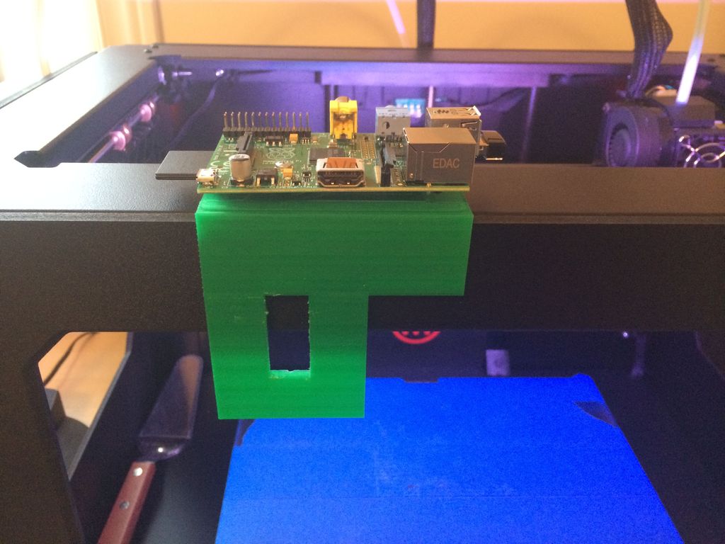 Raspberry Pi Sled for Makerbot Replicator 2 by Waltermixxx | Download ...