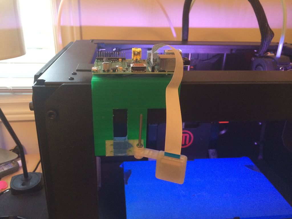 Raspberry Pi Sled for Makerbot Replicator 2 by Waltermixxx | Download ...