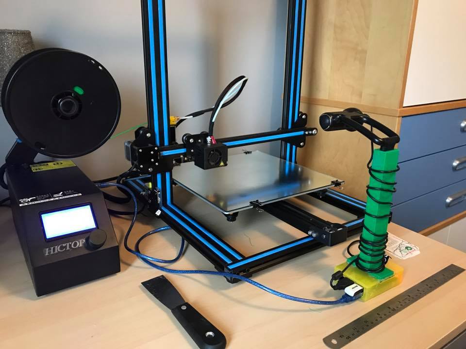 Makerbot Replicator 2 Logitech Webcam pro 9000 mount by Waltermixxx ...