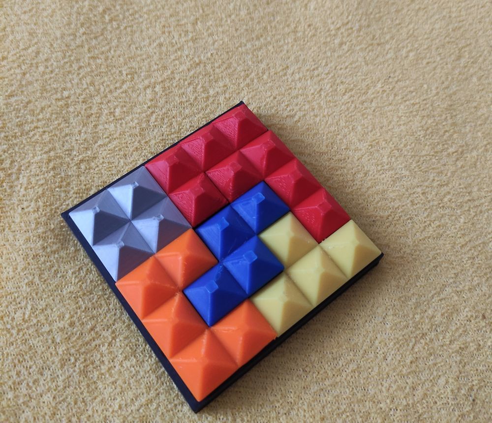 Printris logic block puzzle by mochr | Download free STL model ...