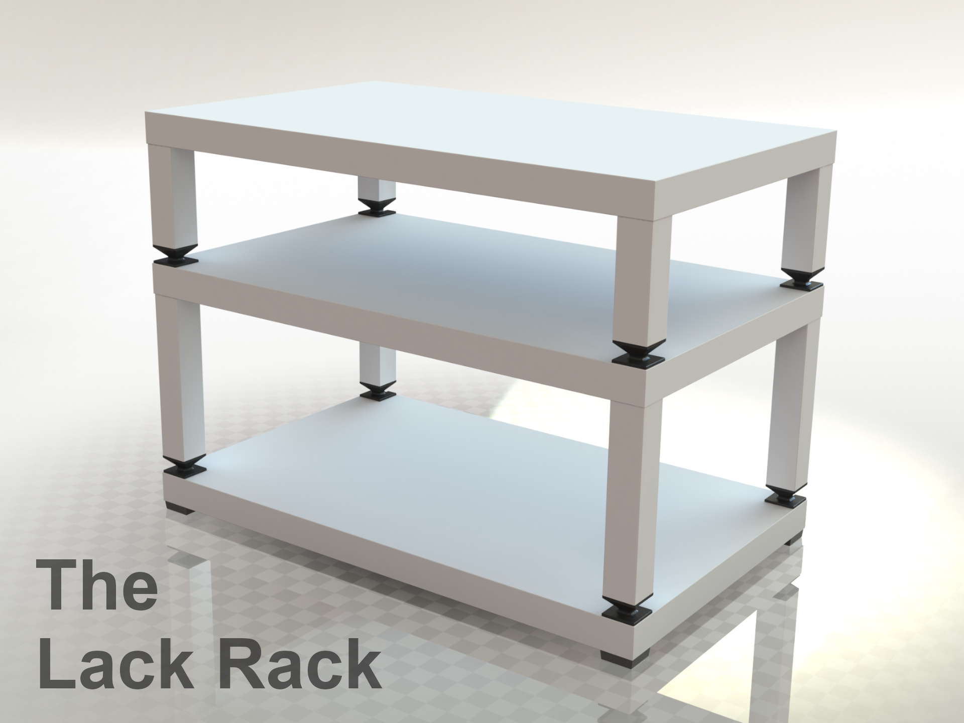 The Lack Rack by Control99 | Download free STL model | Printables.com