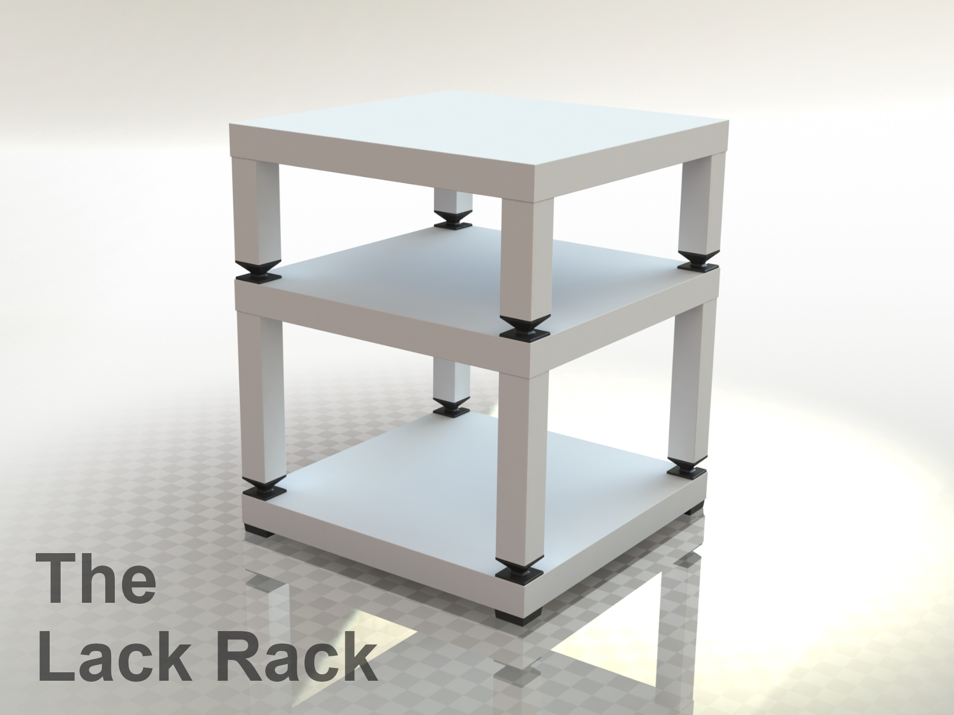 The Lack Rack by Control99 | Download free STL model | Printables.com