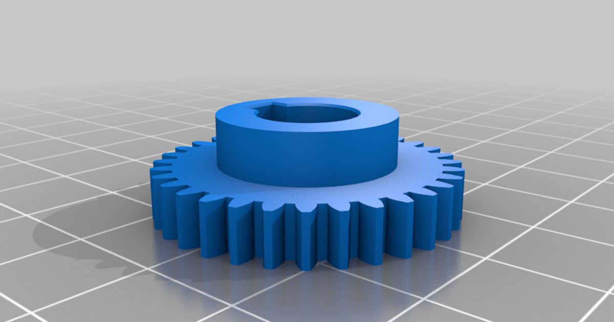 Precision Mathews PM1228 Thread Dial Gear by Ken226 | Download free STL ...
