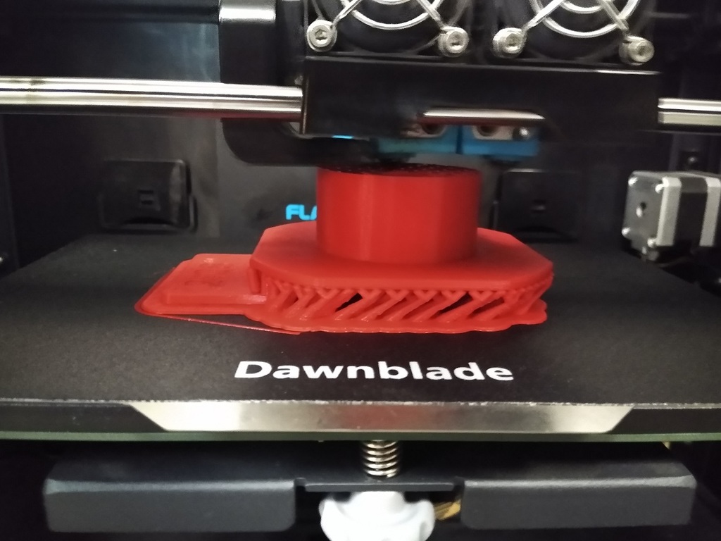 Flashforge Creator Pro Filament Spool. 2.08" Hole. by Ken226 | Download ...