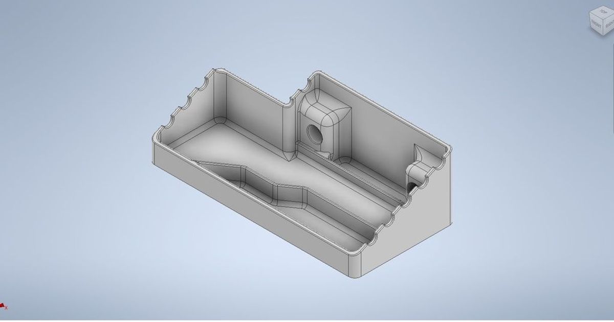 Mill Table Parts Tray, w Table stop clearance, Right Side by Ken226 ...
