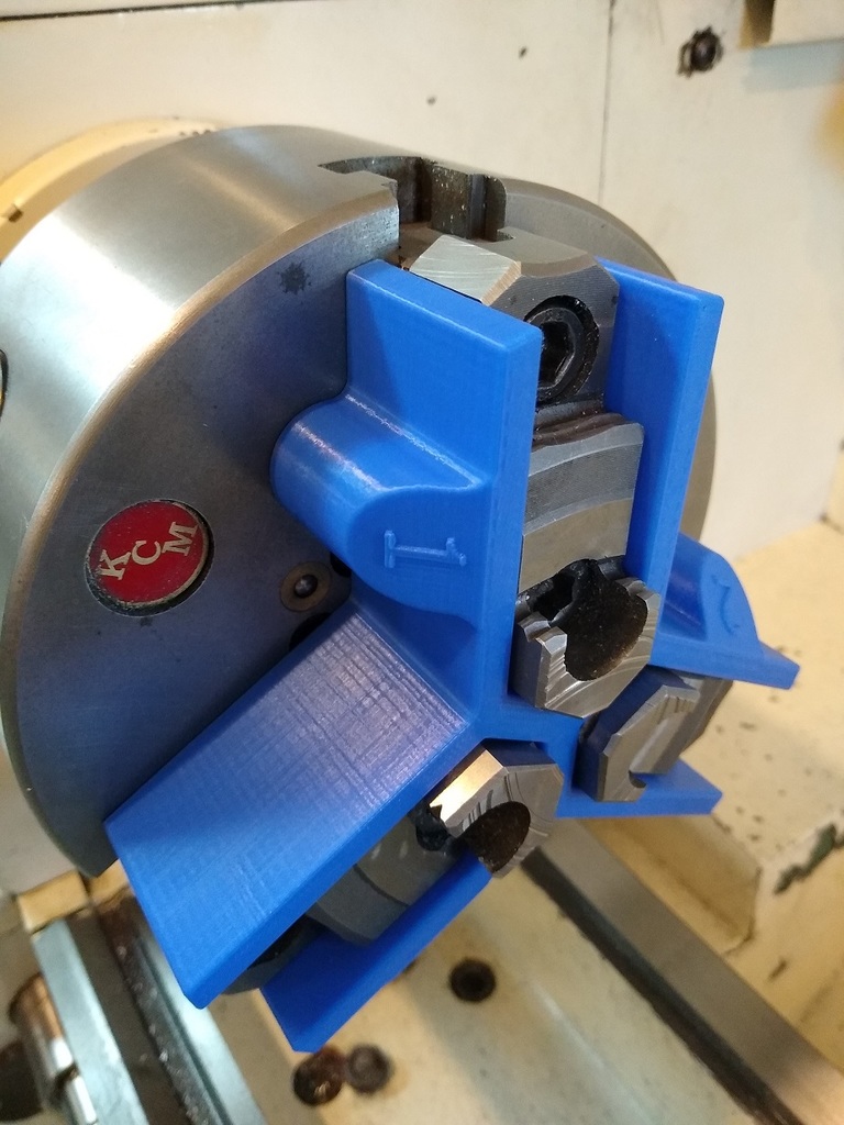 Lathe Chuck Spider 1.25 by Ken226 | Download free STL model ...
