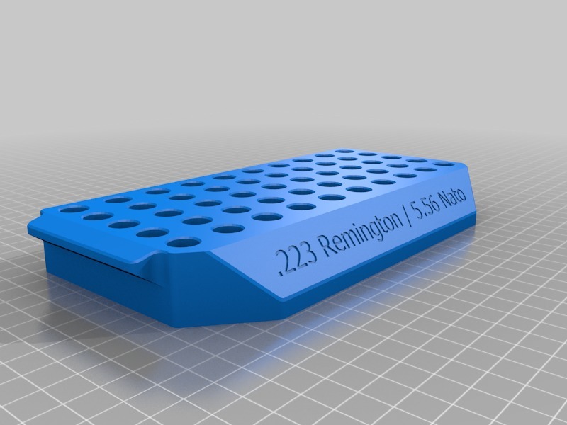 .223 Relading Tray by Ken226 | Download free STL model | Printables.com