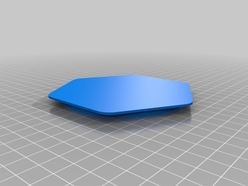 Hexagonal Burger press by Yella | Download free STL model | Printables.com