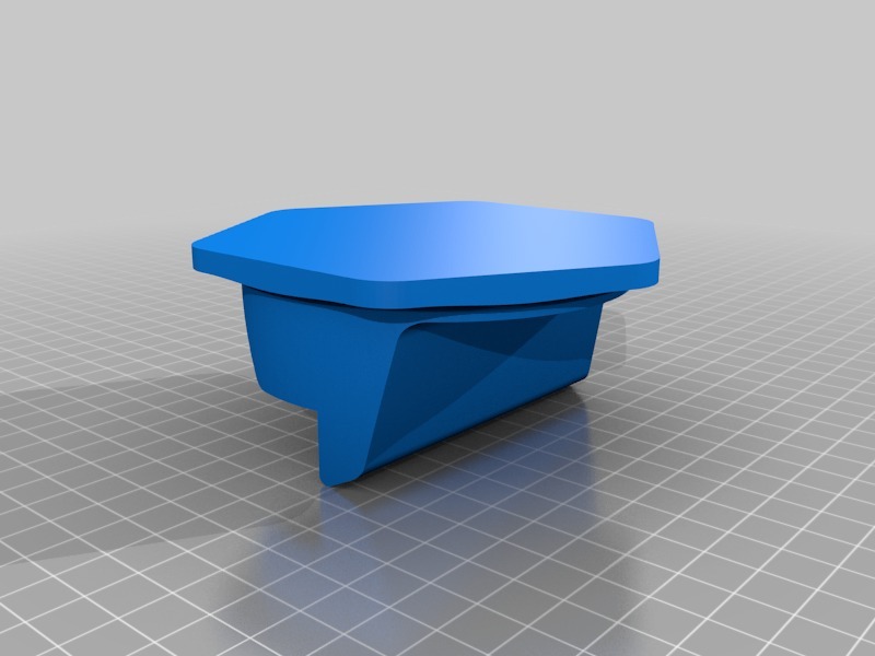Hexagonal Burger press by Yella | Download free STL model | Printables.com