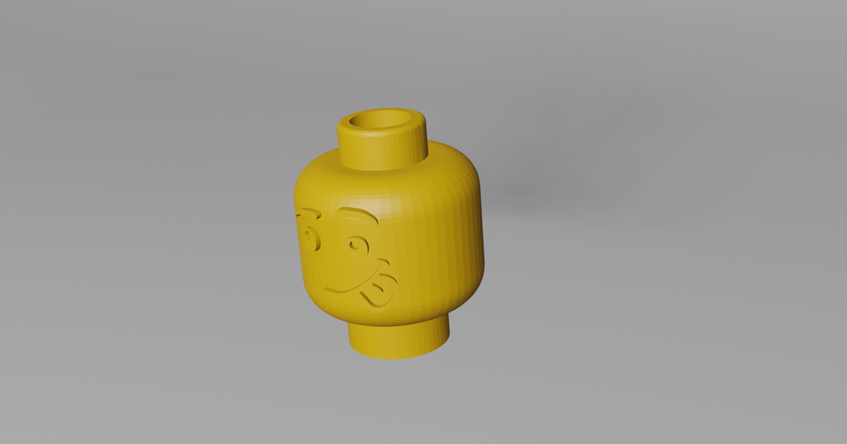 Vape Driptiip "Lego Kopf" 12,3mm by Manuel Konietzko | Download free ...