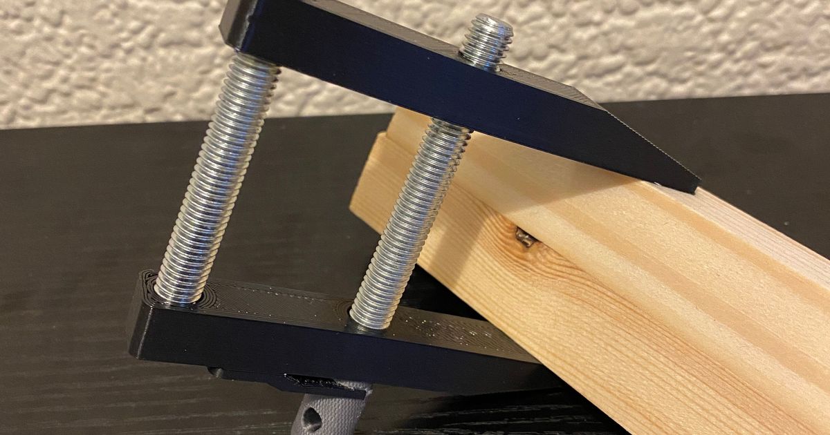 Toolmakers Clamp by StickyRib | Download free STL model | Printables.com