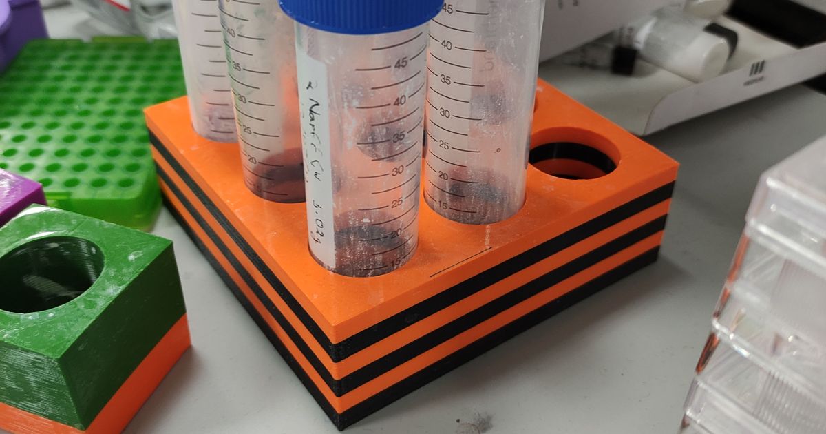 Falcon/Corning tube stands by bart | Download free STL model | Printables.com