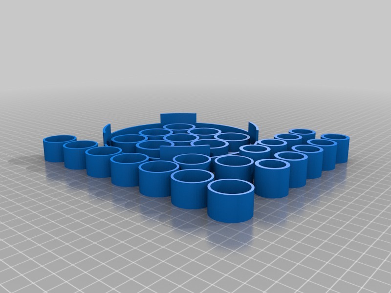 Vial holder for stirring multiple vials on lab stirrer/hotplate by bart ...