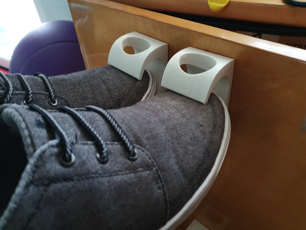 Shoe support (wall mount) by andy25lion | Download free STL model ...