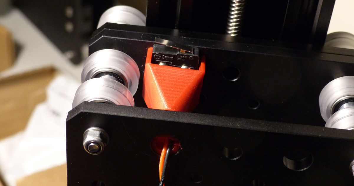 Ooznest Workbee Z1+ x-carriage limit switch wire conduit by bart ...