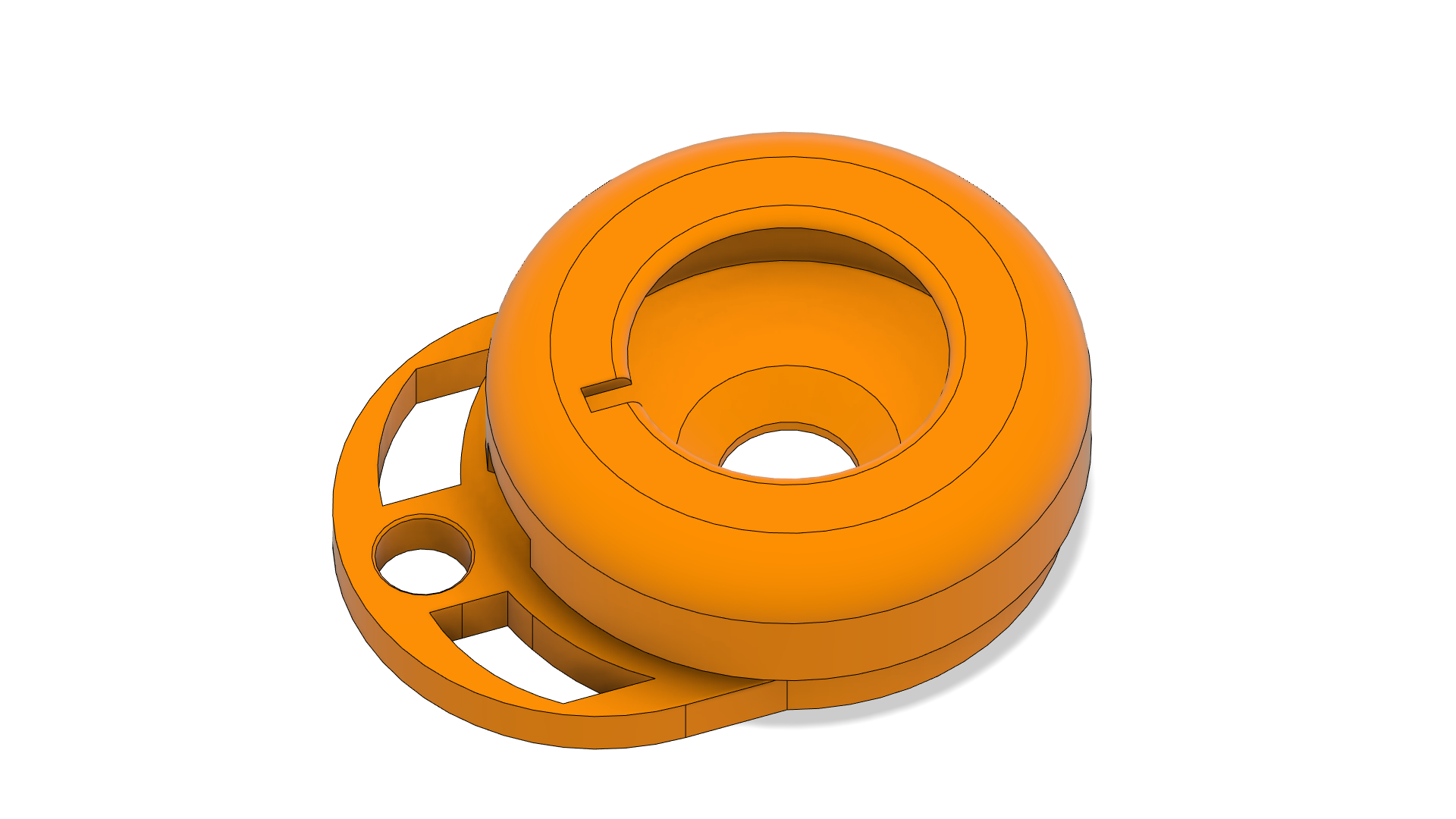 Flic 2 Button Keychain & Wallmount by Abandoned | Download free STL ...