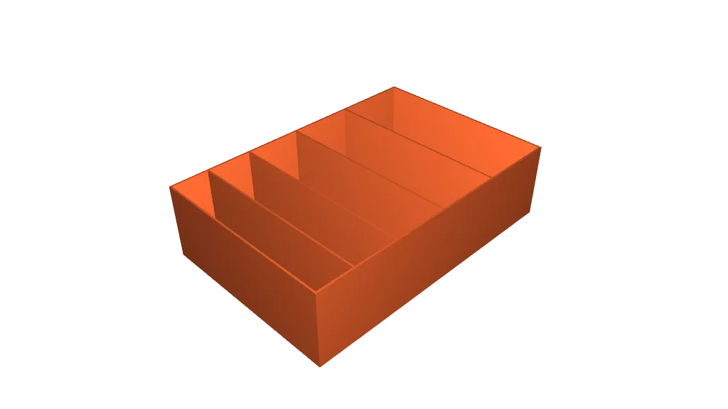 3x2 Box 50mm,, divided by PaŠe | Download free STL model | Printables.com