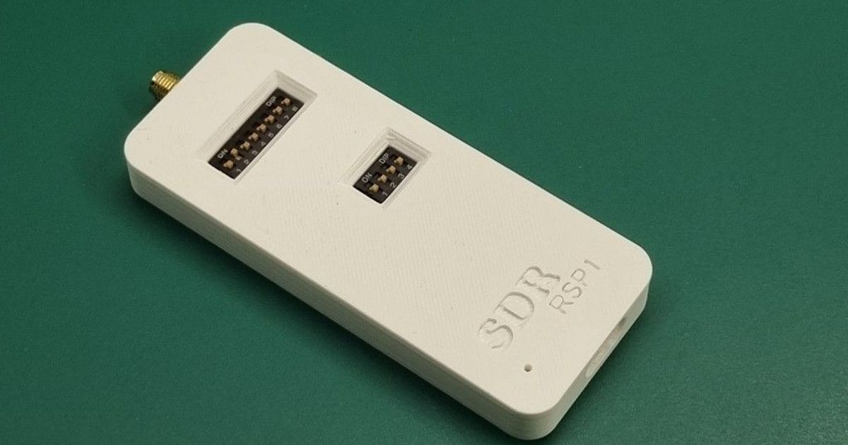 SDRplay RSP1 clone case by Stanley | Download free STL model ...