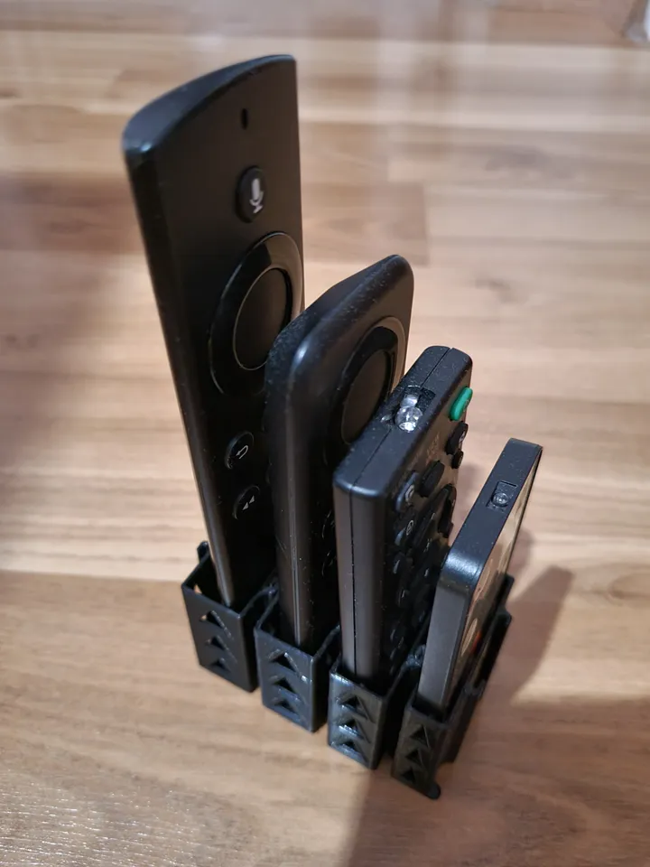 Remote Control Holder by Man-in-Black | Download free STL model ...