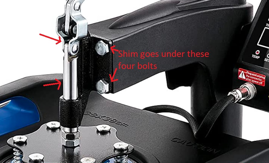 Vevor Heat Press Parallel Plate Shim by Shmoee | Download free STL ...