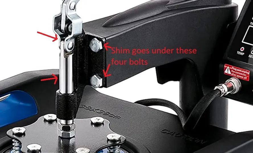 Vevor Heat Press Parallel Plate Shim by Shmoee | Download free STL ...