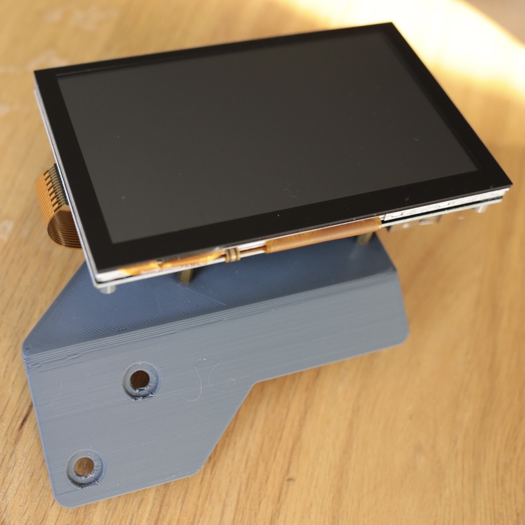 Raspberry Pi Screen Mount for Ender 3 - OctoDash/Klipperscreen by Rittai 3D Design | Download ...