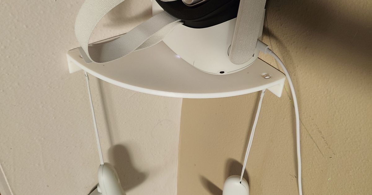 Corner shelves for your Oculus or anything else by DP | Download free ...