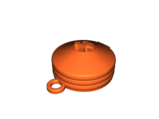 Mongolian Ger key chain by TJC_3dprinting | Download free STL model ...