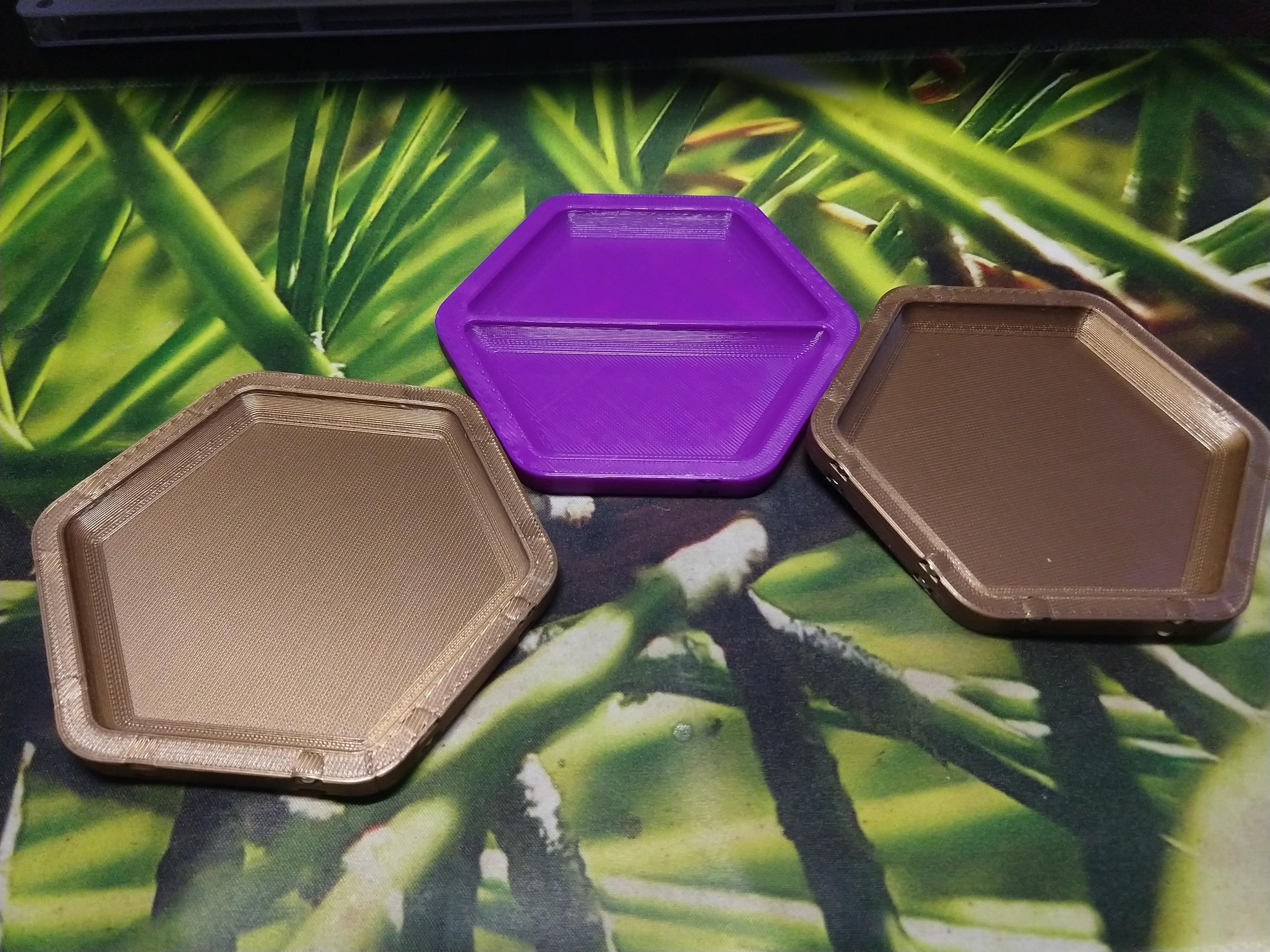 HexTrays - Hexagonal Stacking Parts Trays by donutcat | Download free ...