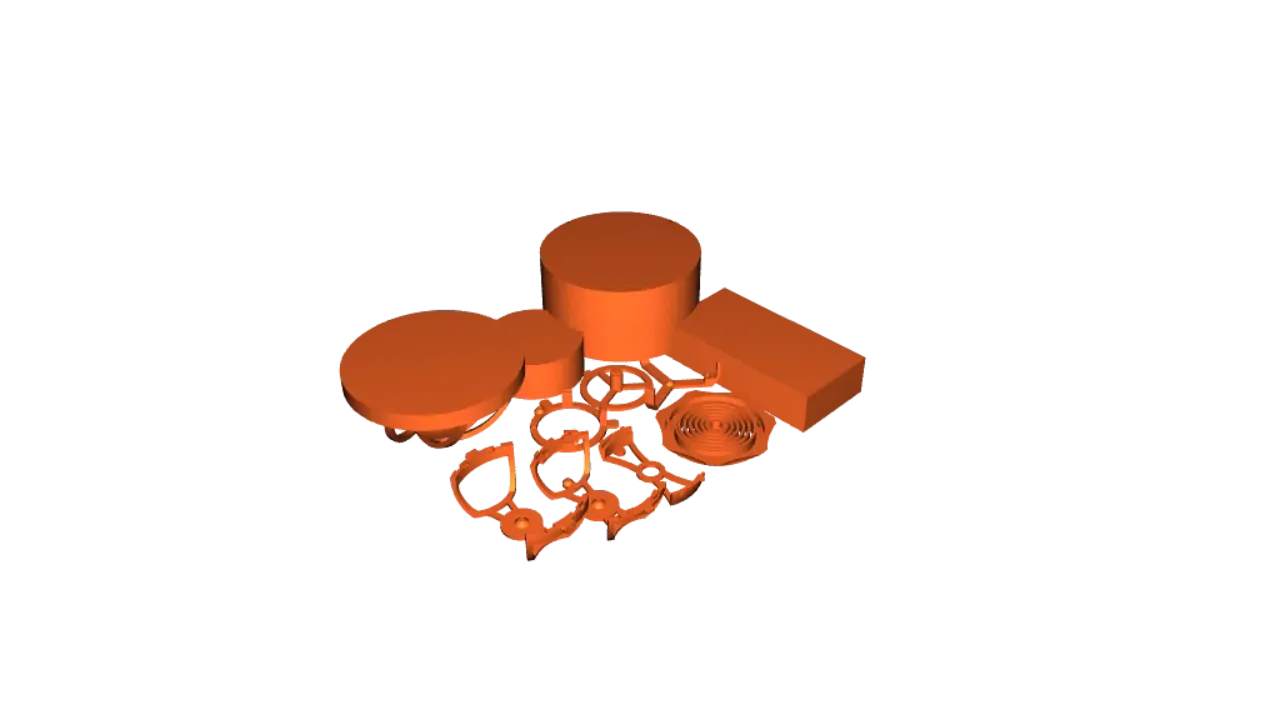 Mini Triaxial Tourbillon by A26 | Download free STL model | Printables.com