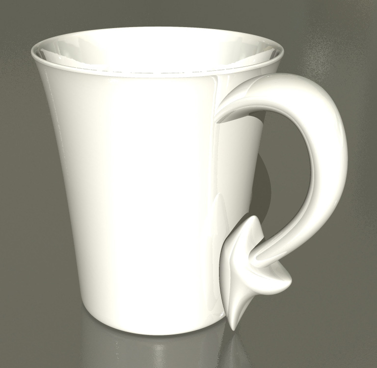 MUG DEVIL TAILFLARE STYLE by handell | Download free STL model ...