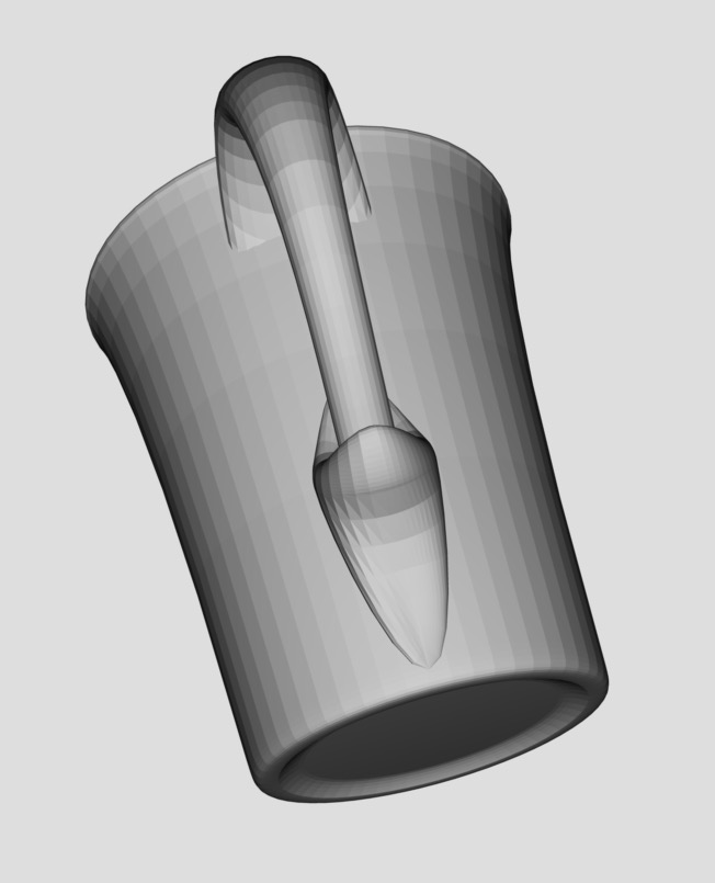 MUG DEVIL TAILFLARE STYLE by handell | Download free STL model ...