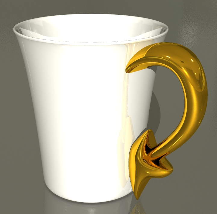 MUG DEVIL TAILFLARE STYLE by handell | Download free STL model ...