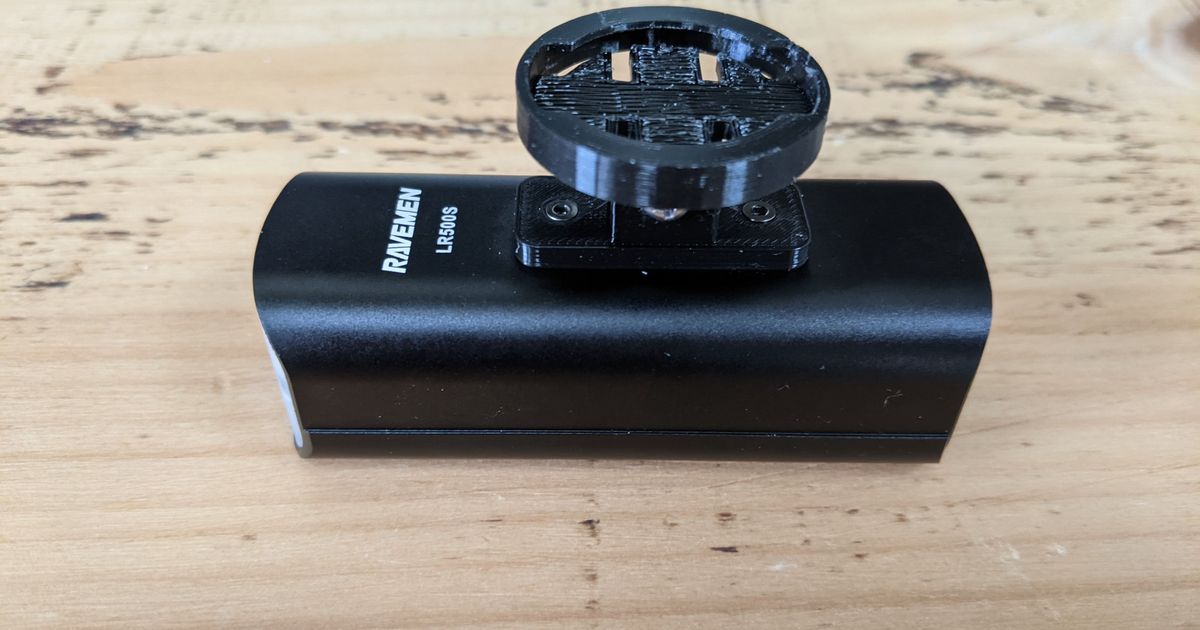 Adapter for Ravemen/ Garmin out front mount by DarthTater | Download ...