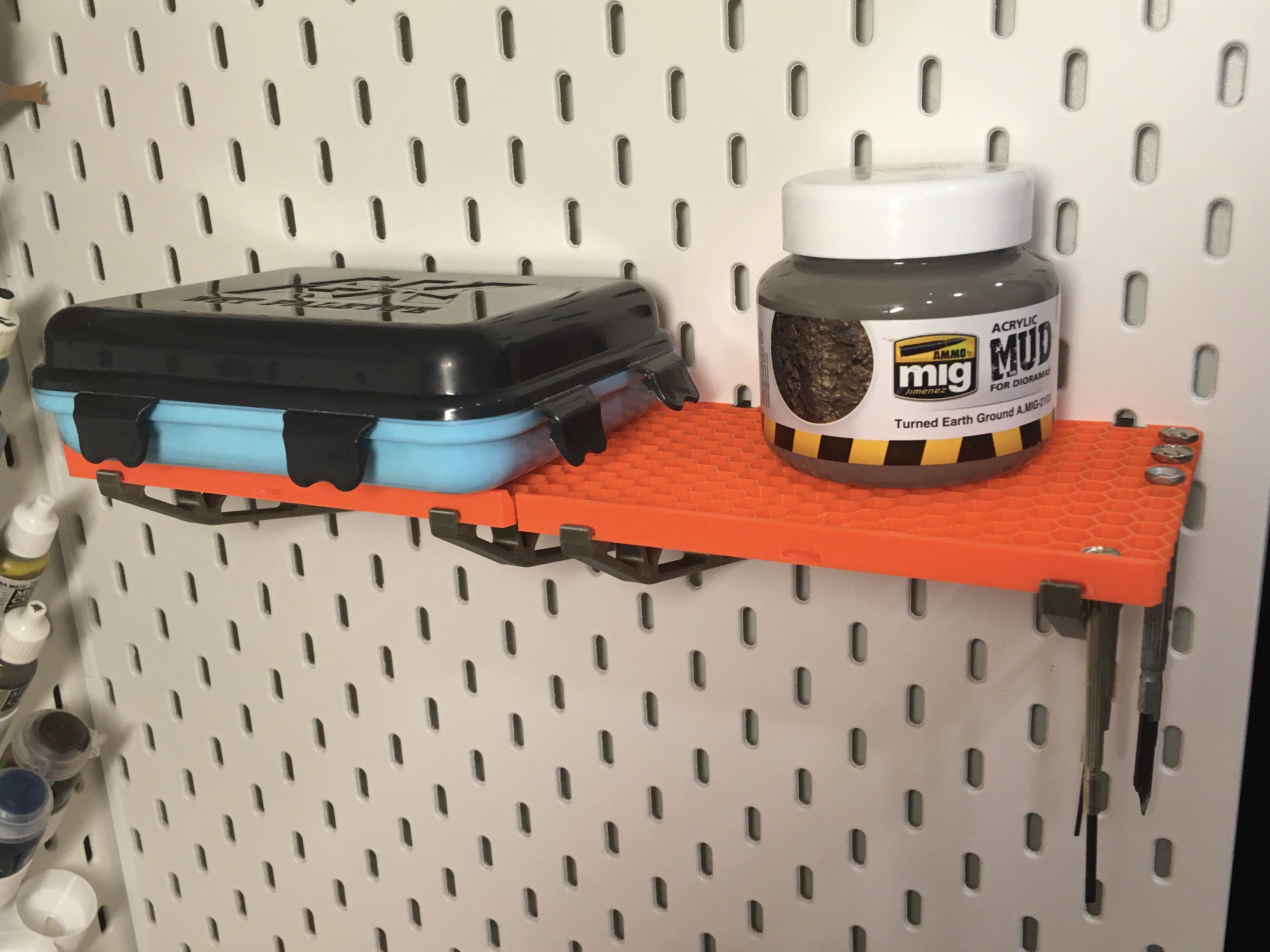 Skadis continuous shelf by Ivan Urbánek | Download free STL model ...