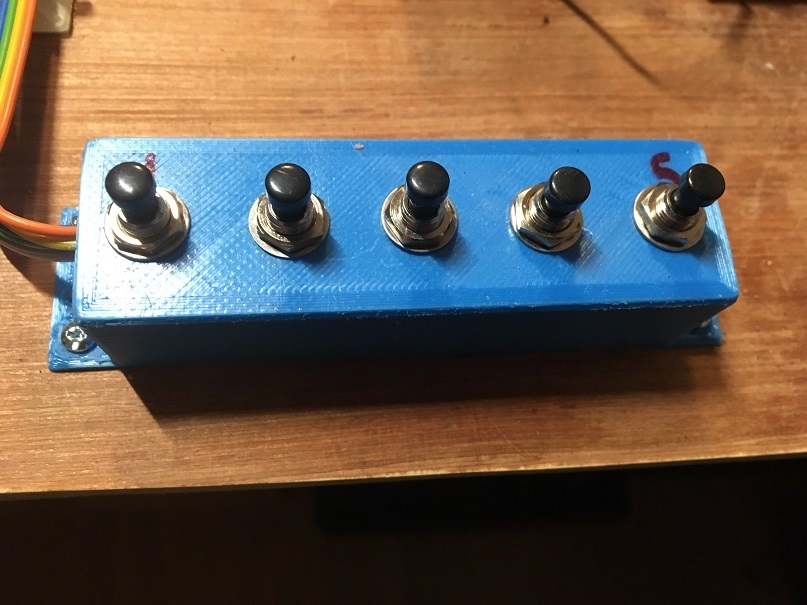 5X push button box by GMur | Download free STL model | Printables.com