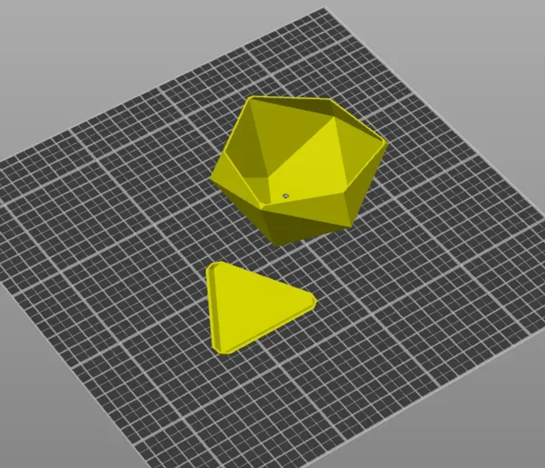 D20 Planter by Pliko | Download free STL model | Printables.com